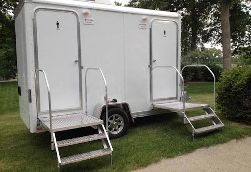 VIP Restroom Trailer » Luxury Bathroom Trailers, Heated Portable Toilet